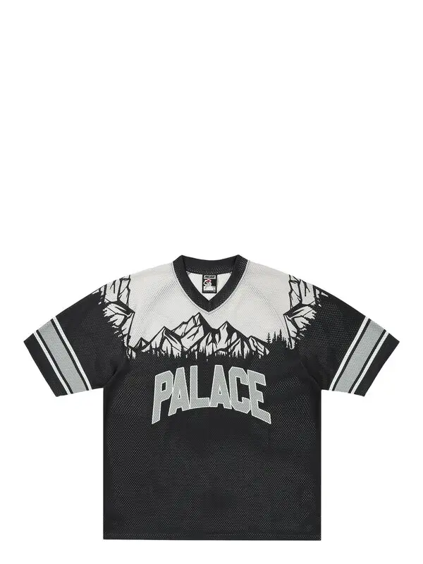 PALACE Peaker Mesh Jersey - Black