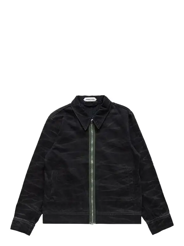 NAMACHEKO Zebra Denim Jacket - Black