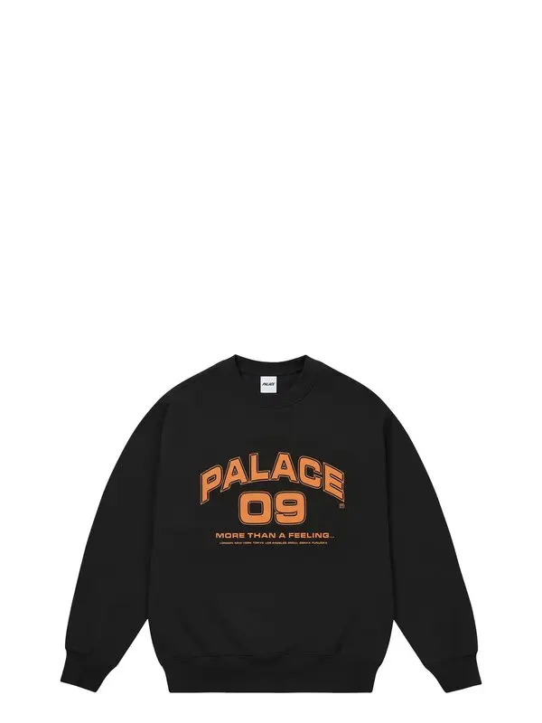 PALACE More Than A Feeling Crew - Black