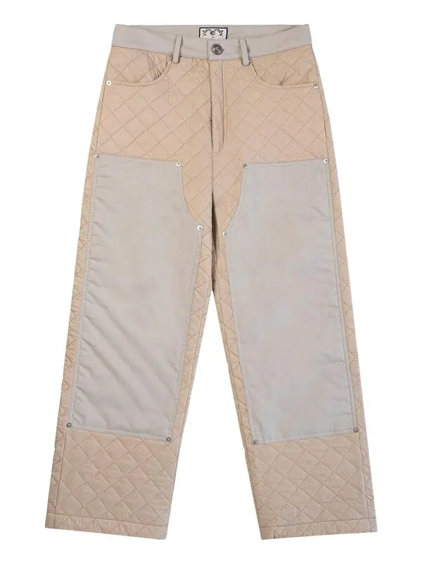 ERIC EMANUEL Ee Quilted Pant - Tan