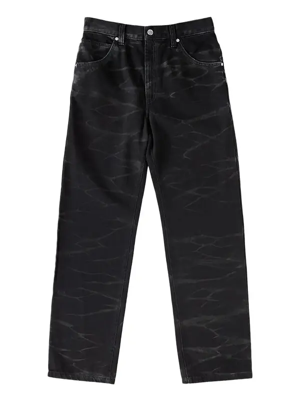 NAMACHEKO Zebra Denim Jeans - Black