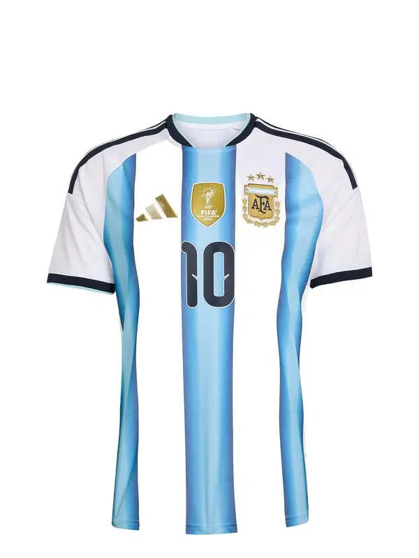Adidas Argentina 26 Home Messi Jersey - White