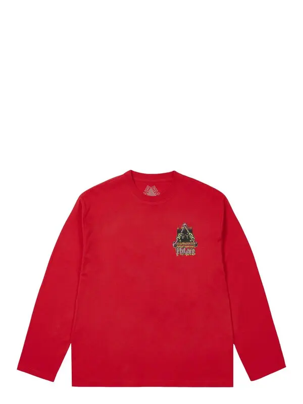 PALACE Lock In Long-sleeve - Red