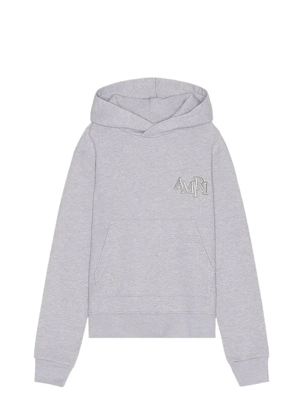 Amiri Staggered Hoodie - Grey