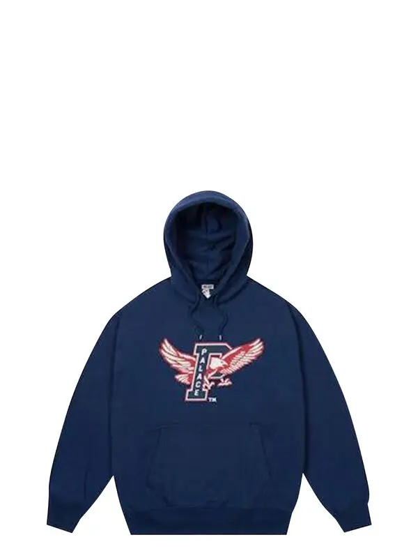 PALACE Eagles Hood 'navy - Blue