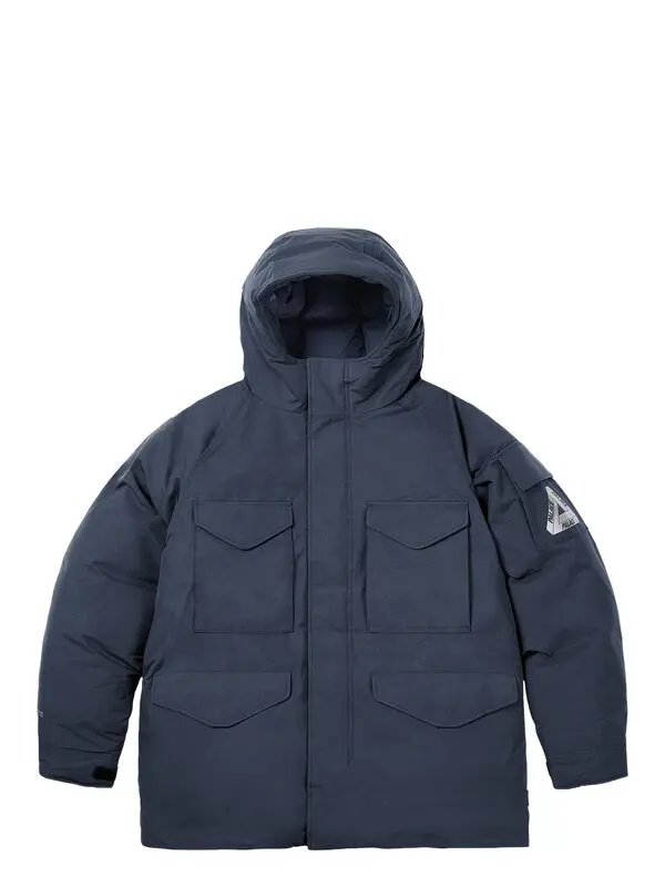 PALACE Gore-tex Windstopper Down Parka - Blue