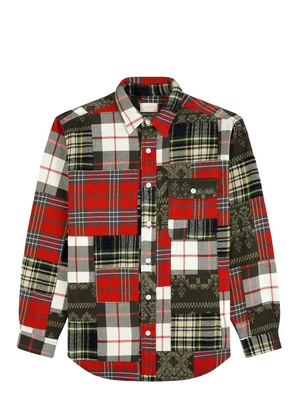 Aimé Leon Dore Heritage Patchwork Shirt - Multicolor