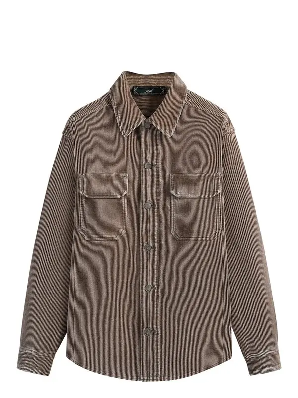 Kith Rowan Cord Shirt Jacket - Brown