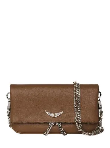 Zadig&Voltaire Rock Nano Clutch - Brown
