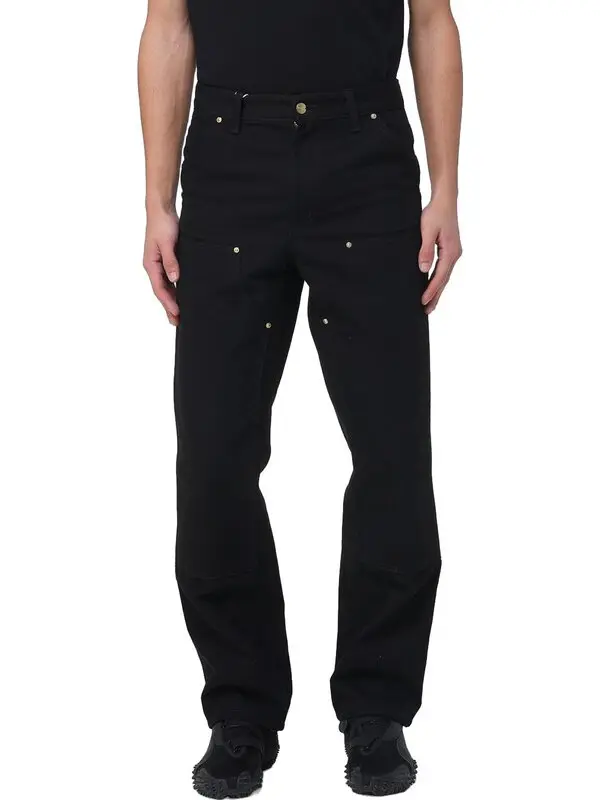 Carhartt Work In Progress Straight Leg Trousers - Black