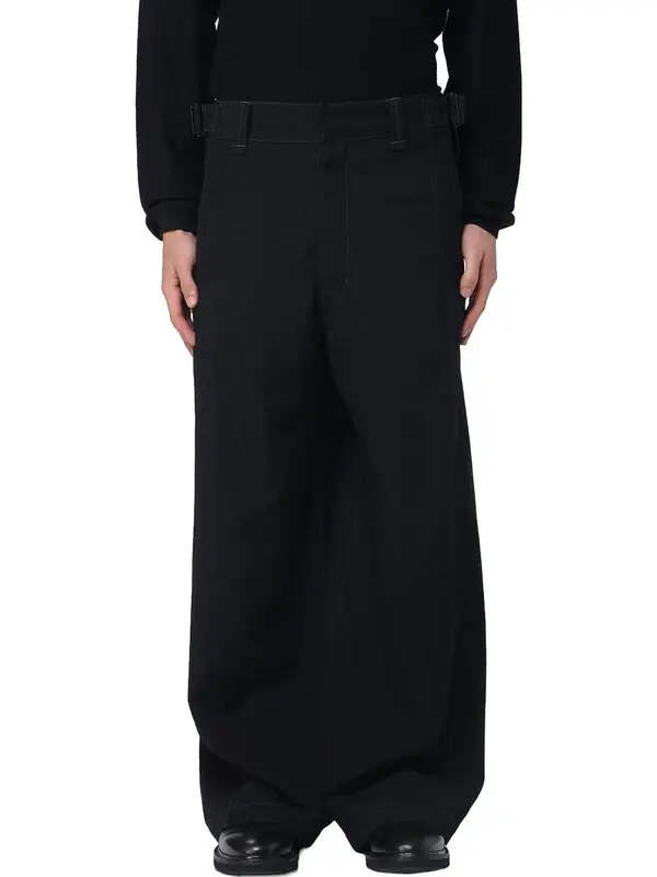 LEMAIRE Wide Leg Trousers - Black