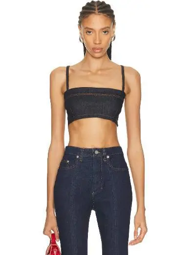 Jacquemus Le Bandeau Bisou De-nimes - Dark Navy