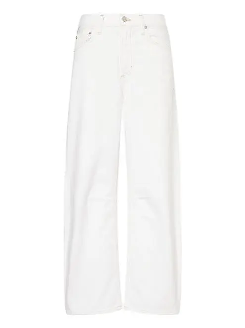 Citizens Of Humanity Miro Barrel-leg Jeans - Soft White