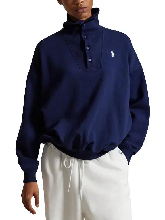 Polo Ralph Lauren Team Usa Embroidered Fleece Sweatshirt - Refined Navy