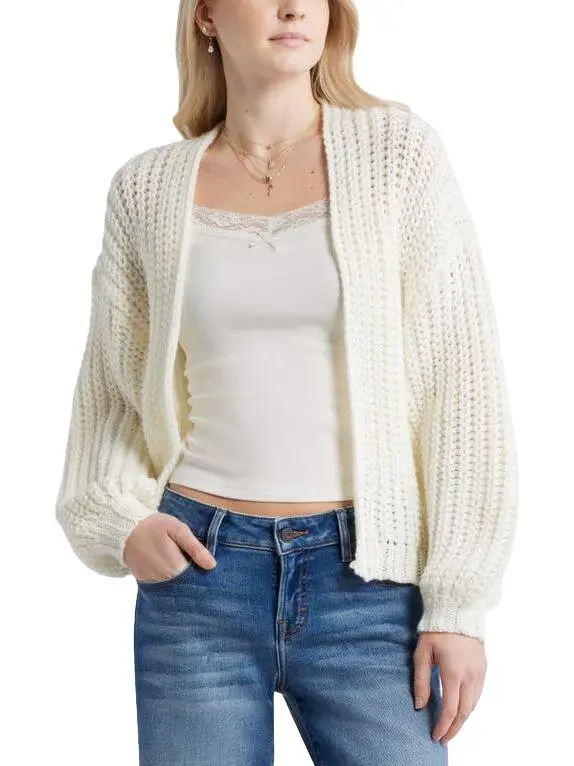 Bp. Oversized Cardigan - Ivory