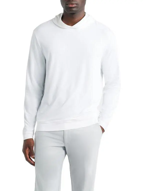 Johnnie-o Motion Performance Hoodie - White