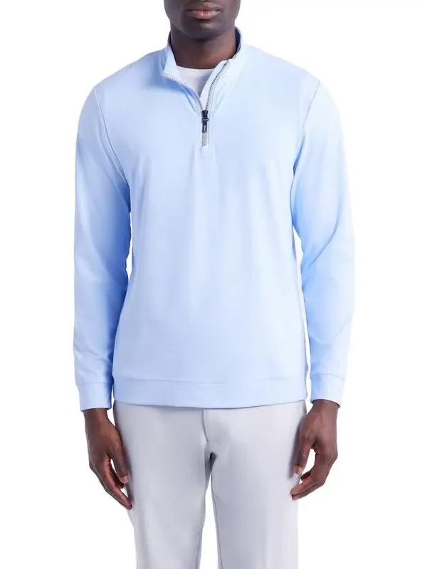 Johnnie-o Weston Quarter Zip Pullover - Kona