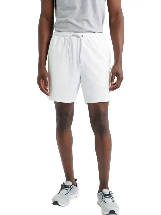 Johnnie-o Jumpin Rib Shorts - White
