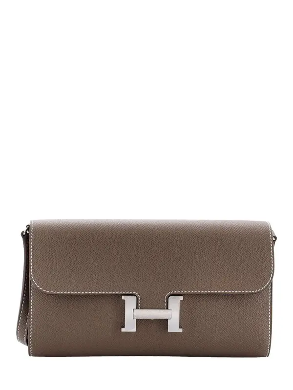 HERMES Constance To Go Wallet Epsom - Etoupe