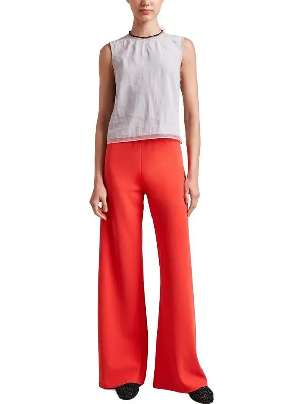 LA LIGNE Colby Full Length Trousers - Tomato
