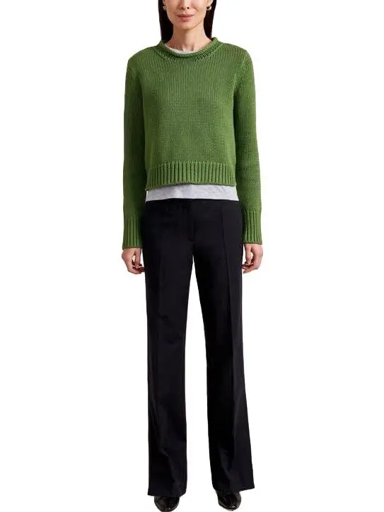 LA LIGNE Mini Marina Solid Sweater - Cactus