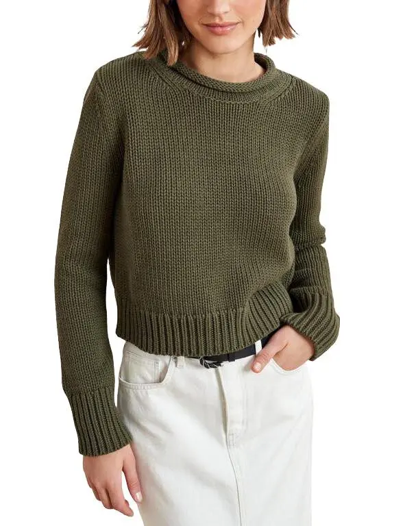 LA LIGNE Mini Marina Solid Sweater - Olive
