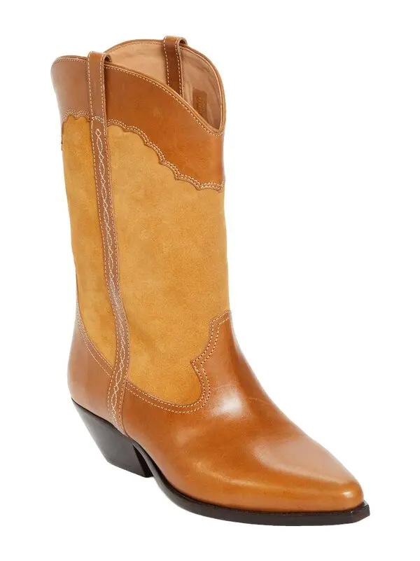 Isabel Marant Duerto Western Boot - Chestnut