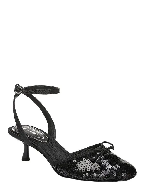 CIRCUS NY BY SAM EDELMAN Rosetta Ankle Strap Pump - Black