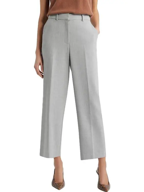 Nordstrom Ankle Pants - Grey Light Heather