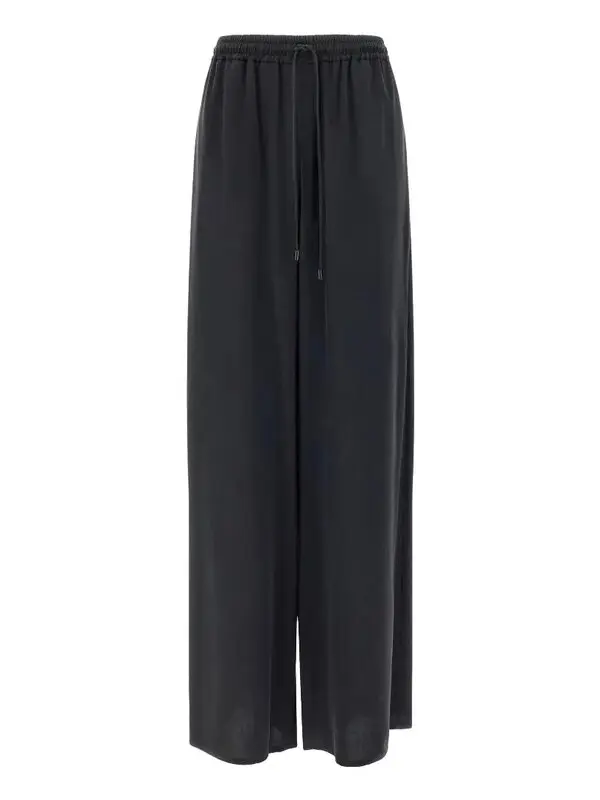 Max Mara Drawstring Trousers - Black