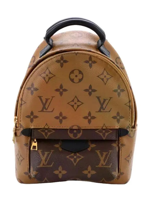 LOUIS VUITTON Palm Springs Mini Backpack Reverse Monogram Canvas - Brown