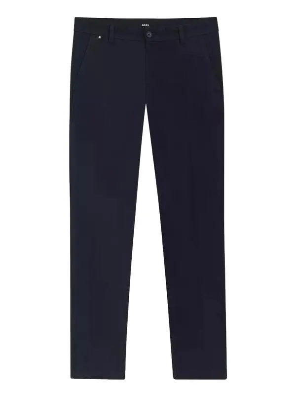 BOSS Button Trousers - Blue