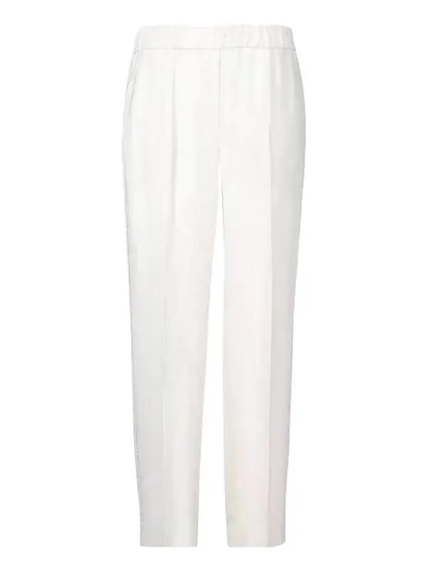 Peserico Elasticated-waist Trousers - Neutrals