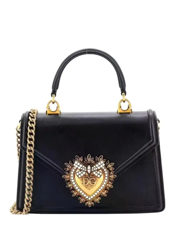Dolce & Gabbana Devotion Small Satchel - Black