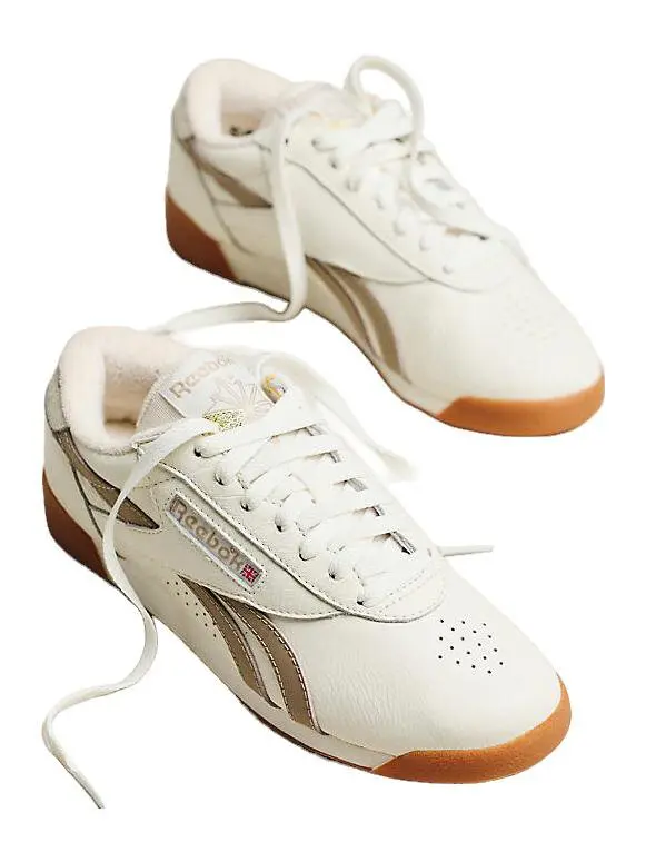 REEBOK Freestyle Lo Sneakers - Neutral/white/gum