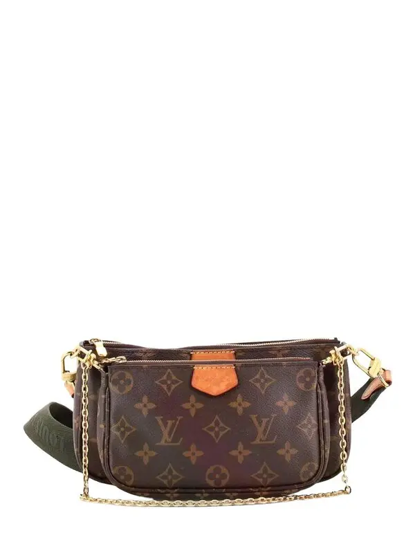 LOUIS VUITTON Multi Pochette Accessoires Monogram Canvas - Brown