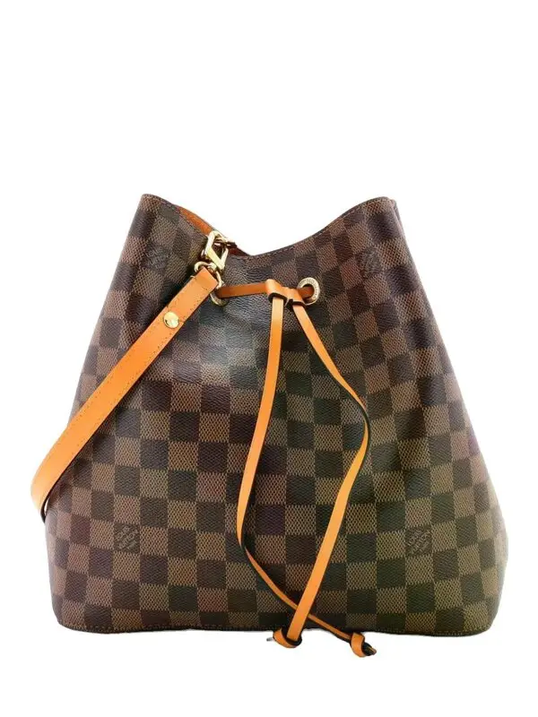 LOUIS VUITTON Néonoé Mm Damier Bucket Bag - Brown
