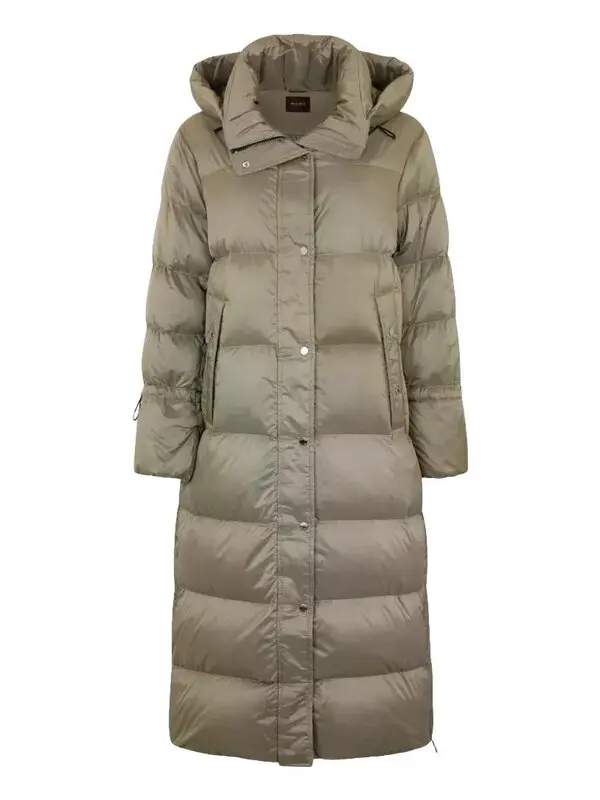 MOORER Breuil Hooded Padded Coat - Neutrals