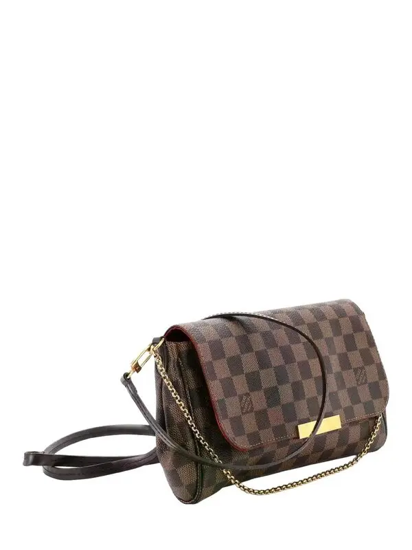 LOUIS VUITTON Damier Mm Favorite Handbag - Brown