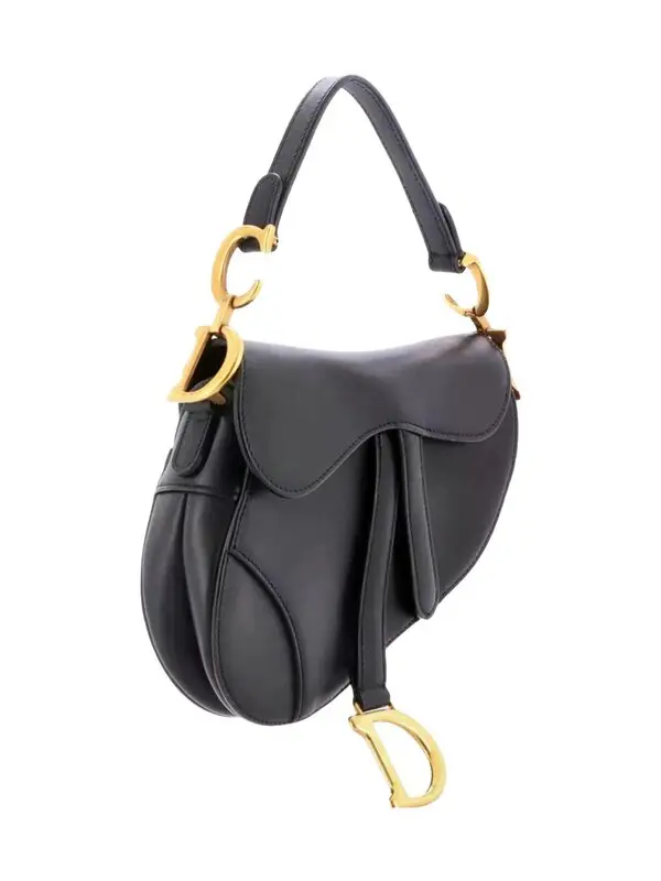 Dior Saddle Mini Shoulder Bag - Black