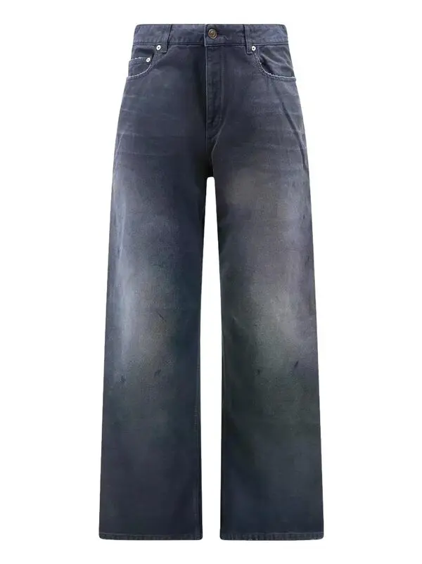 Balenciaga Wide-leg Jeans - Blue