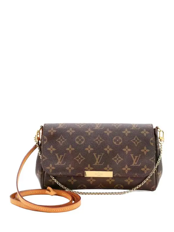 LOUIS VUITTON Favorite Handbag Monogram Canvas Mm - Brown