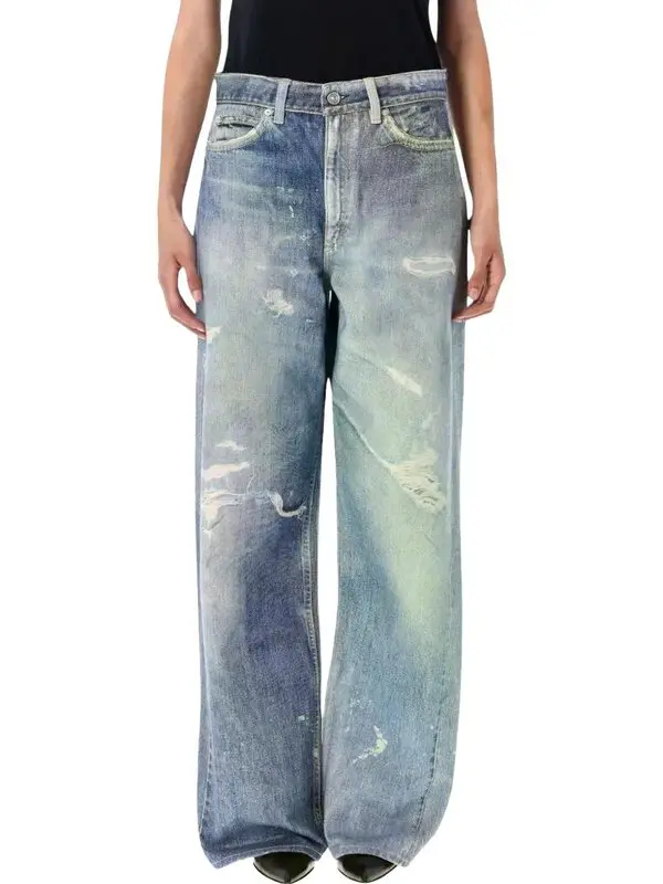 Our Legacy Distressed-effect Jeans - Blue