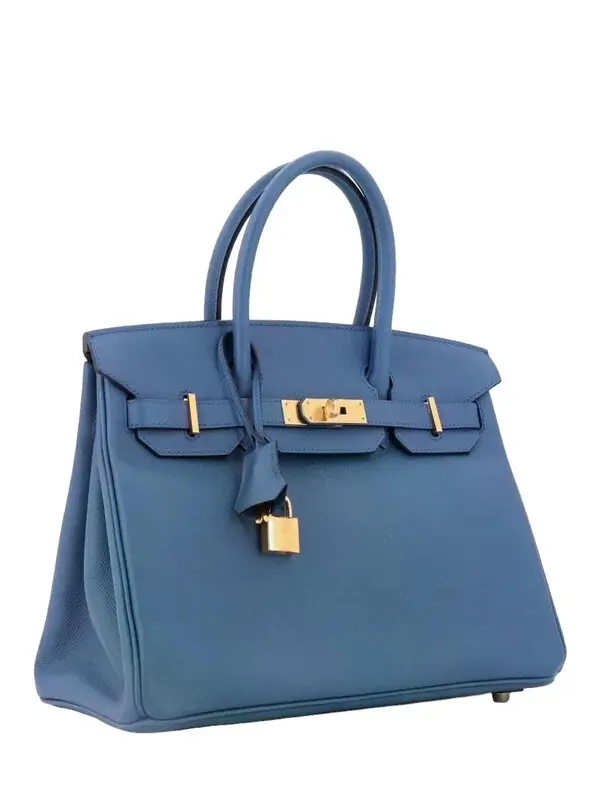 Hermès Birkin 30 Satchel - Blue