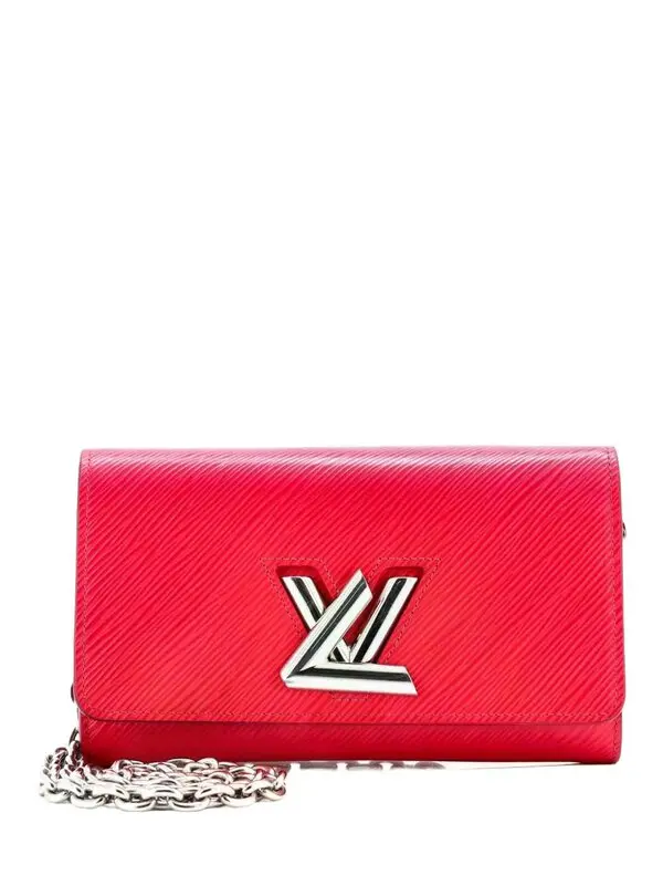 LOUIS VUITTON Twist Chain Wallet - Pink