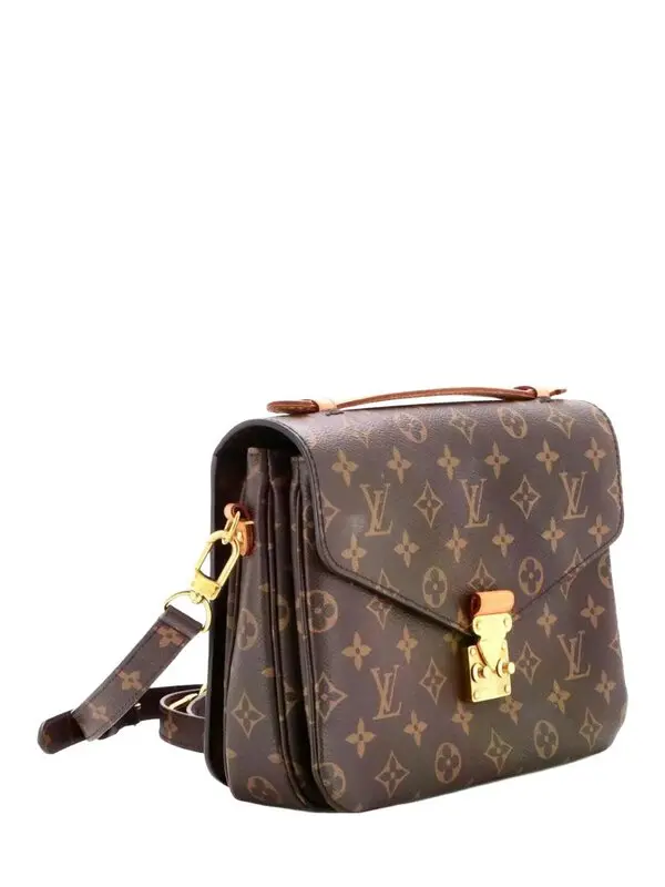 LOUIS VUITTON Pochette Metis Monogram Canvas East West Crossbody Bag - Brown