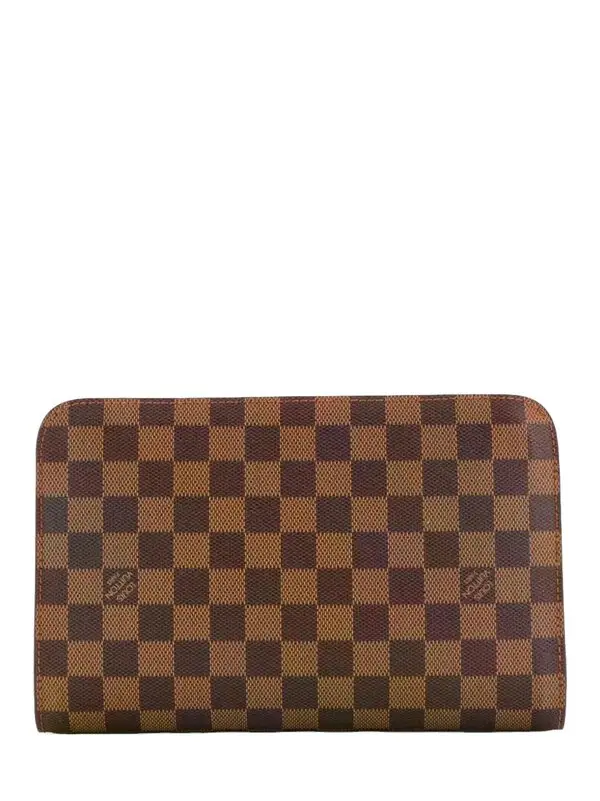 LOUIS VUITTON Damier Pochette Saint Louis - Brown