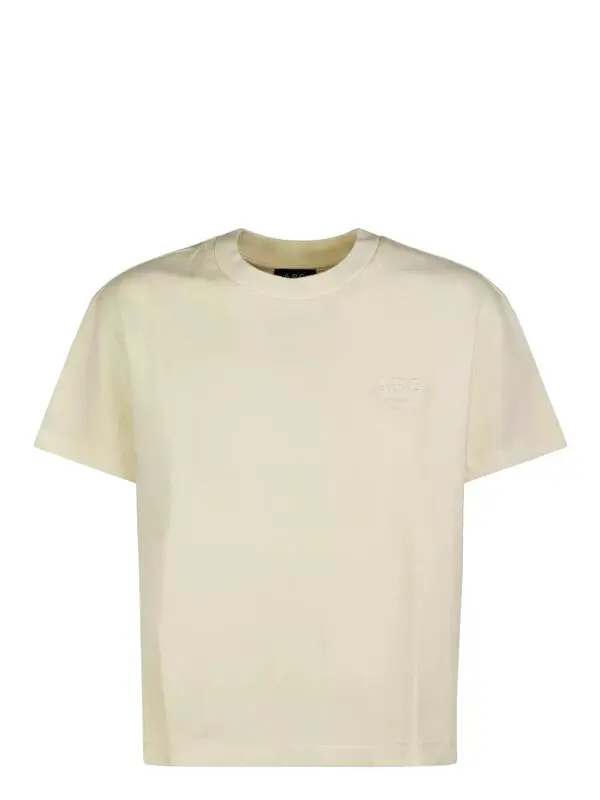 A.p.c. Embroidered T-shirt - Neutrals