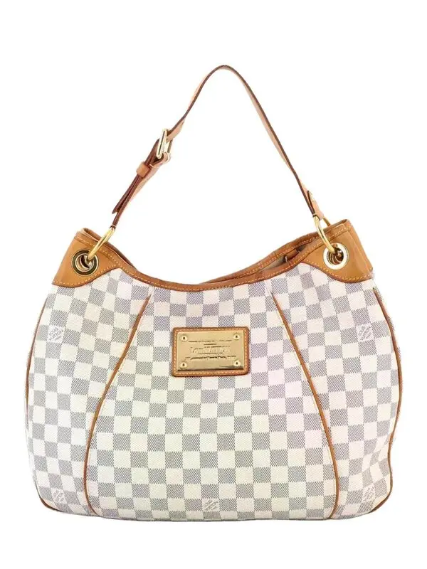 LOUIS VUITTON Galliera Handbag Damier Pm - White