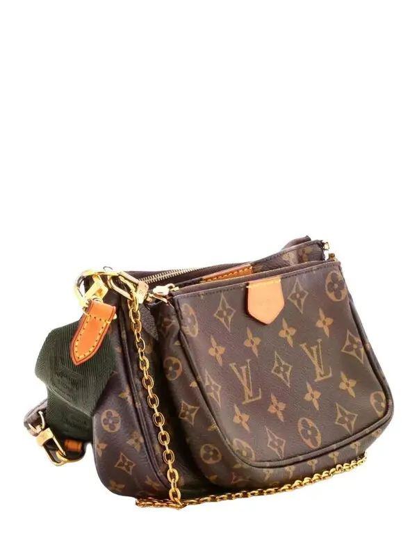 LOUIS VUITTON Multi Pochette Accessoires Monogram Canvas - Brown
